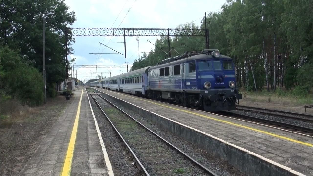 EP07-339 z IC Malczewski w Starej Łubiance - YouTube