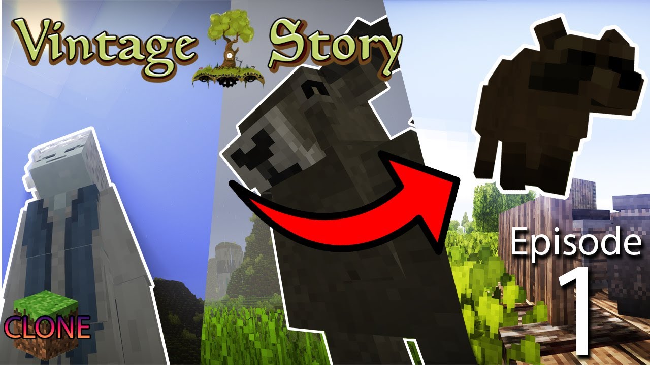 BEST MINECRAFT CLONE | Vintage Story #1 | DecisiveTv - YouTube