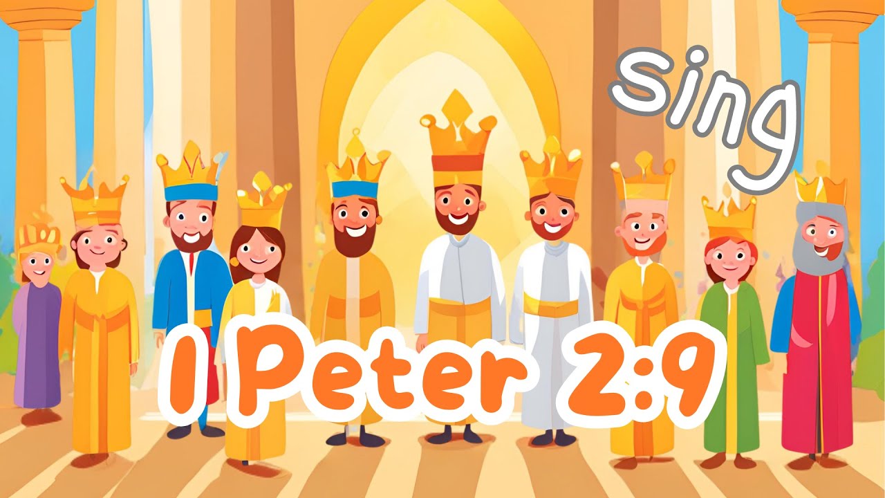 🎶1 Peter 2:9 | "Chosen People" | Cartoon Bible Songs 🎶 - YouTube