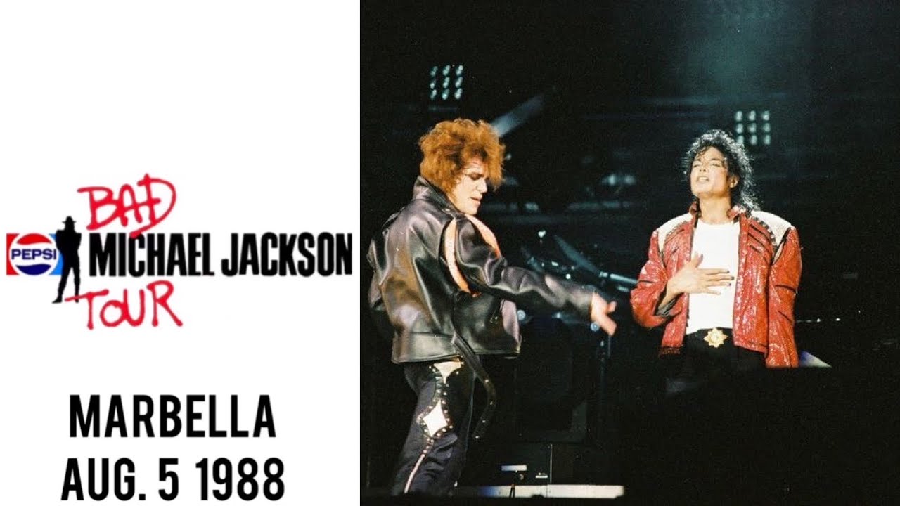 Michael Jackson - Bad Tour Live in Marbella (August 5, 1988) - YouTube