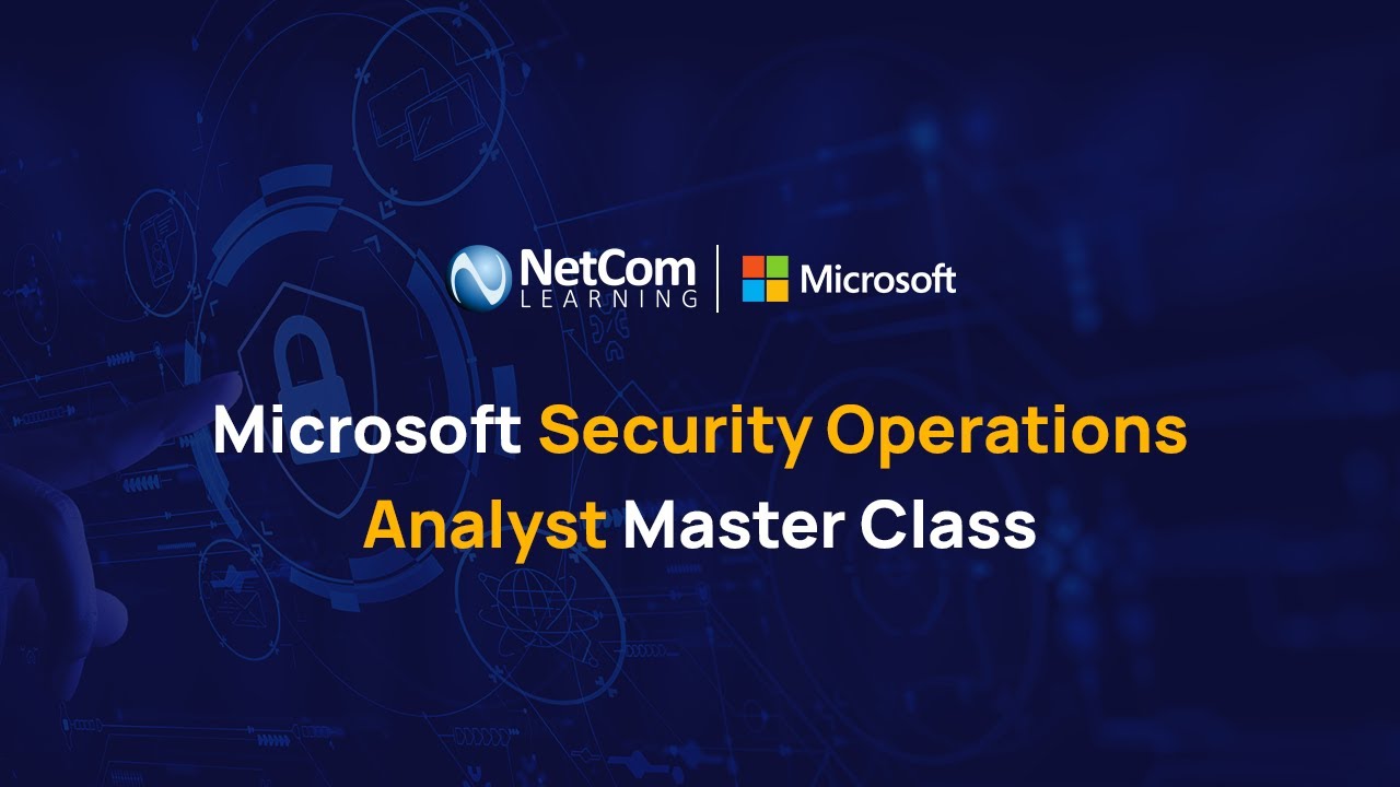 Microsoft Security Operations Analyst Master Class - YouTube