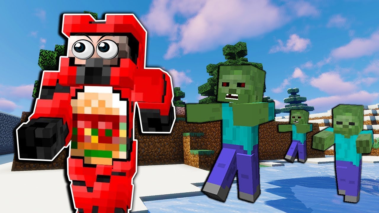 We Built our Friend a Secret Base but We Filled it with Zombies ...