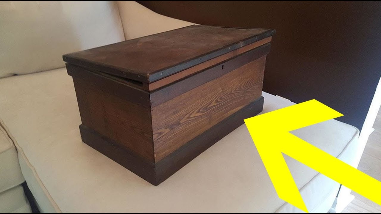 Woman Finds Wooden Chest In A Closet, And Discovers A Treasure Trove Of ...