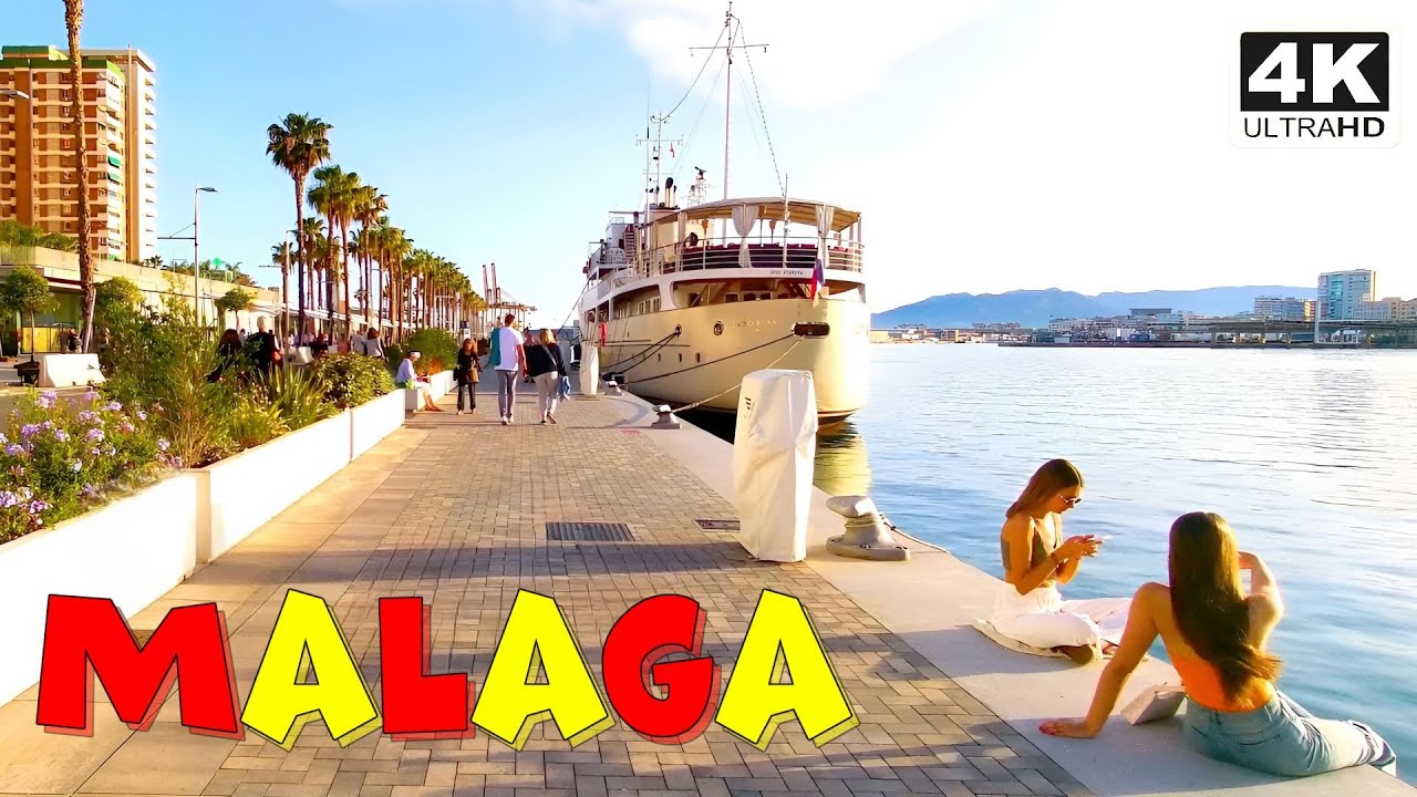 Lovely Mediterranean Sea Port - Relaxing 4K Virtual Walking Tour ...