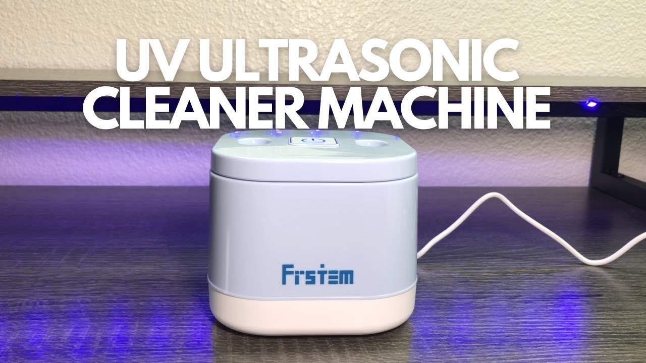 UV Ultrasonic Retainer Cleaner Machine - YouTube