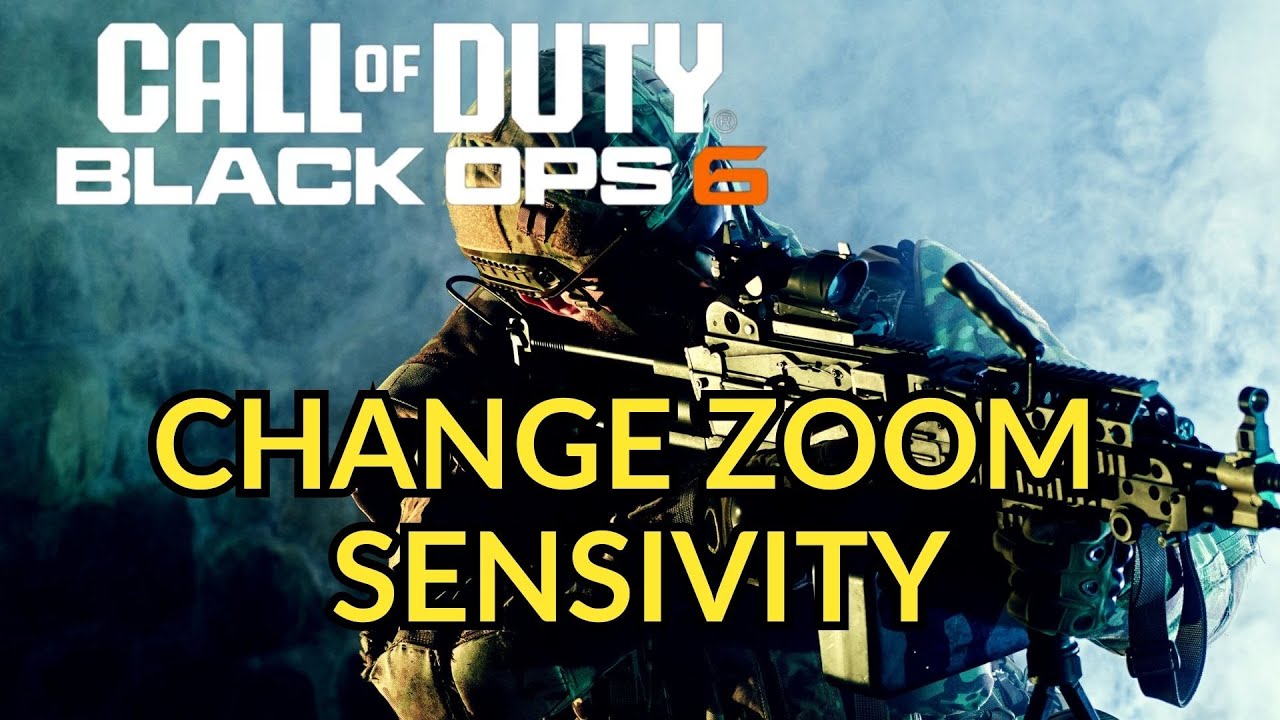 How to Change Zoom Sensitivity in Black Ops 6 | BO6 Tutorial - YouTube