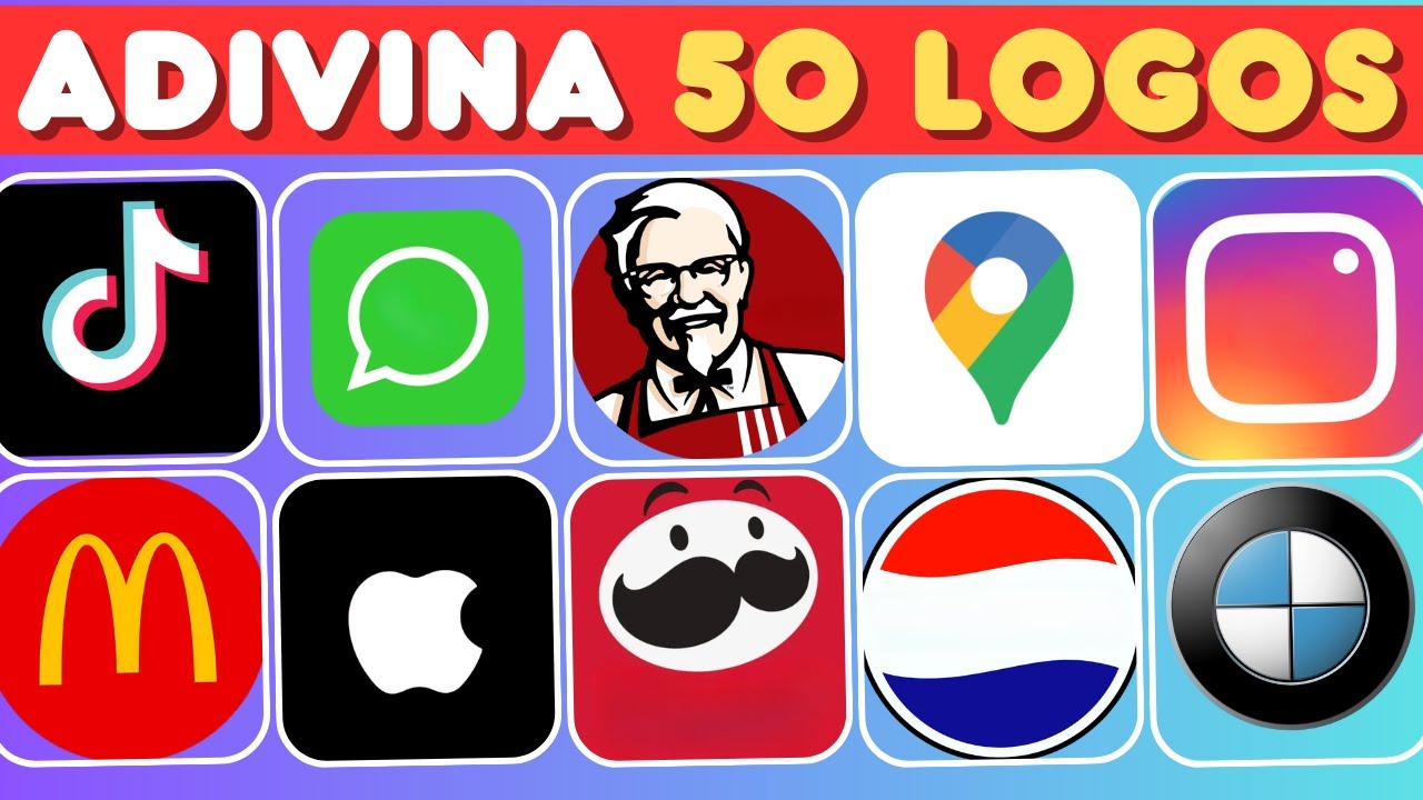Adivina el Logo Oculto 🕵️🍟⏰ | ¿Cuánto sabes de Logos? - Logotipos - YouTube
