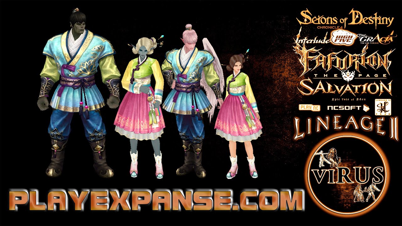 New Costume 01 for www.PlayExpanse.Com server. LINEAGE II-Chosen by ...