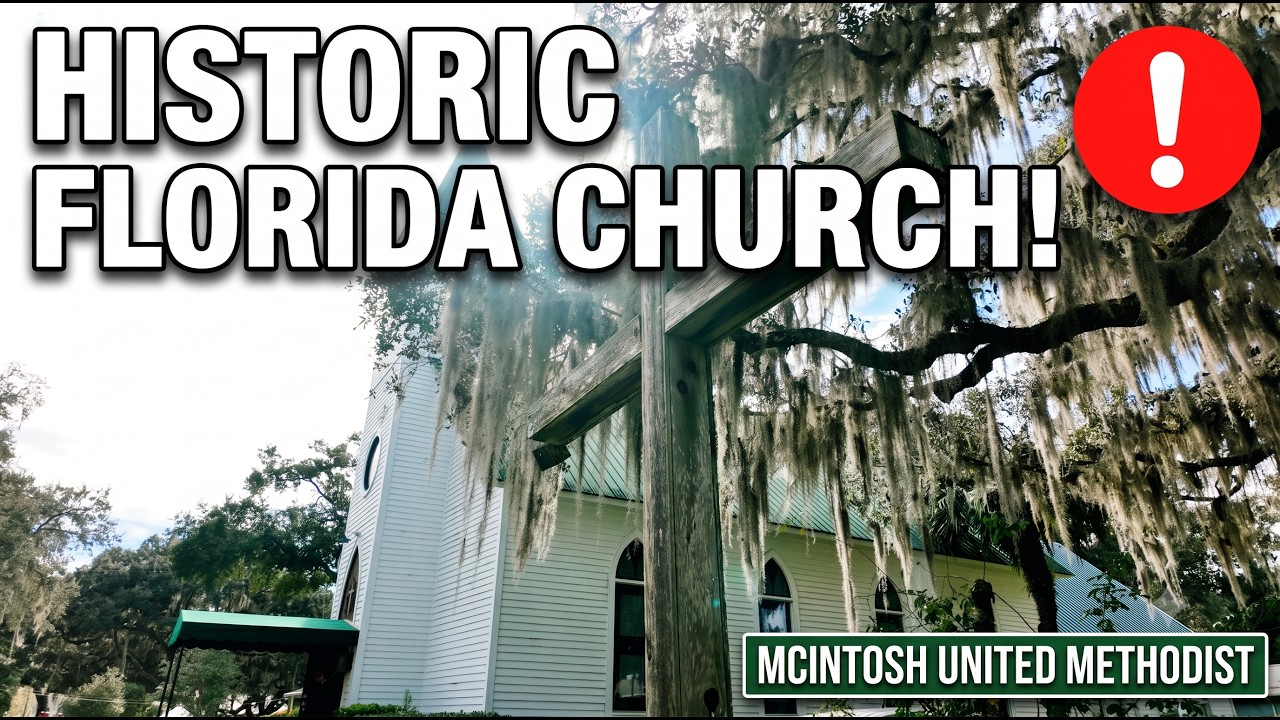 McIntosh Florida: Historic United Methodist Church Tour #McIntosh # ...