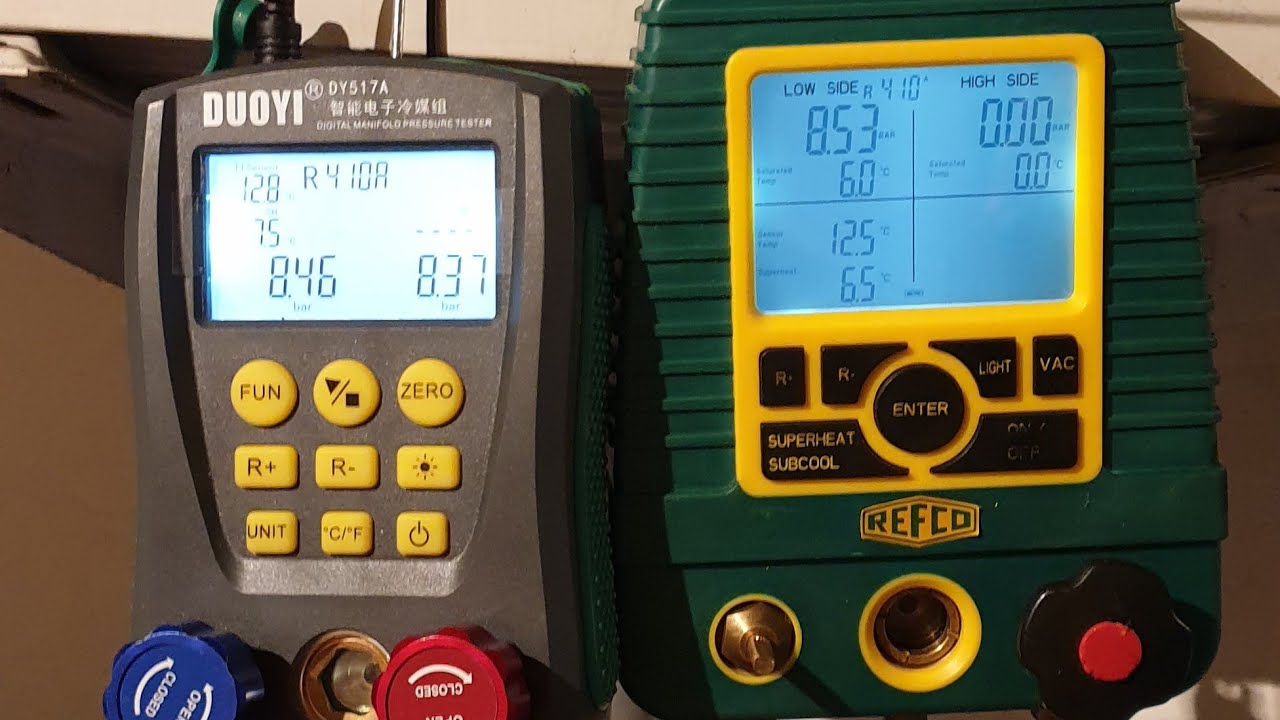 Сравнение манометричек REFCO DIGIMON (Швейцария) и DUOYI DY517A (Китай ...