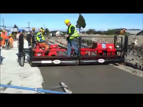 RS844 Roller Screed #3 - YouTube