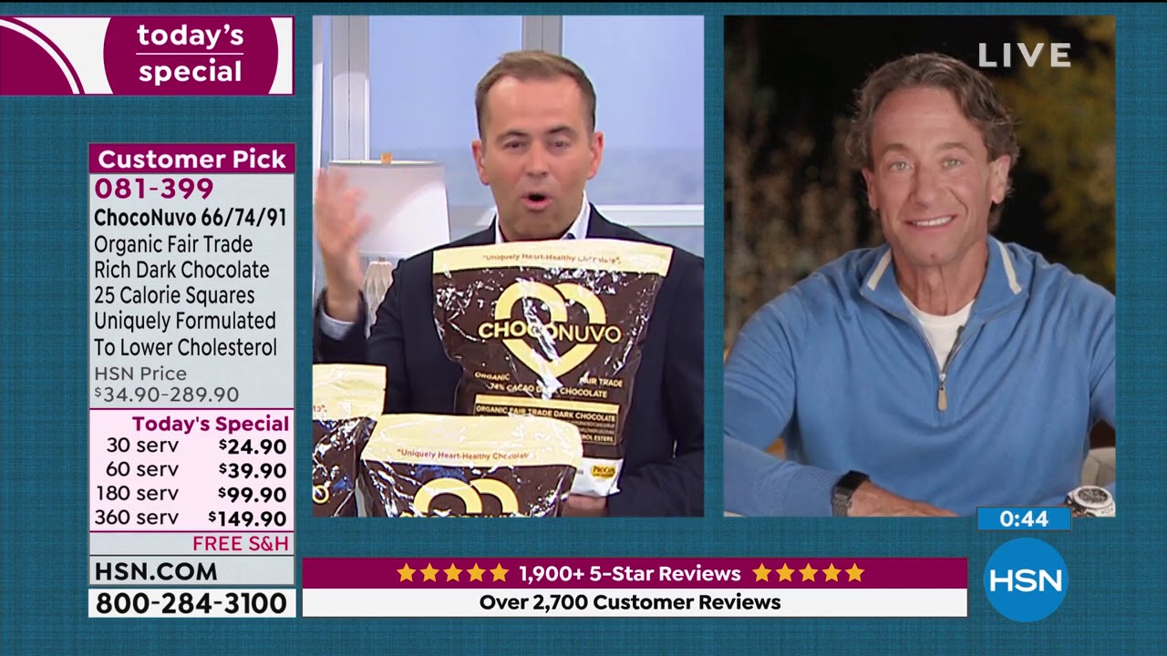 ChocoNuvo Dark Chocolate 30 Servings - YouTube