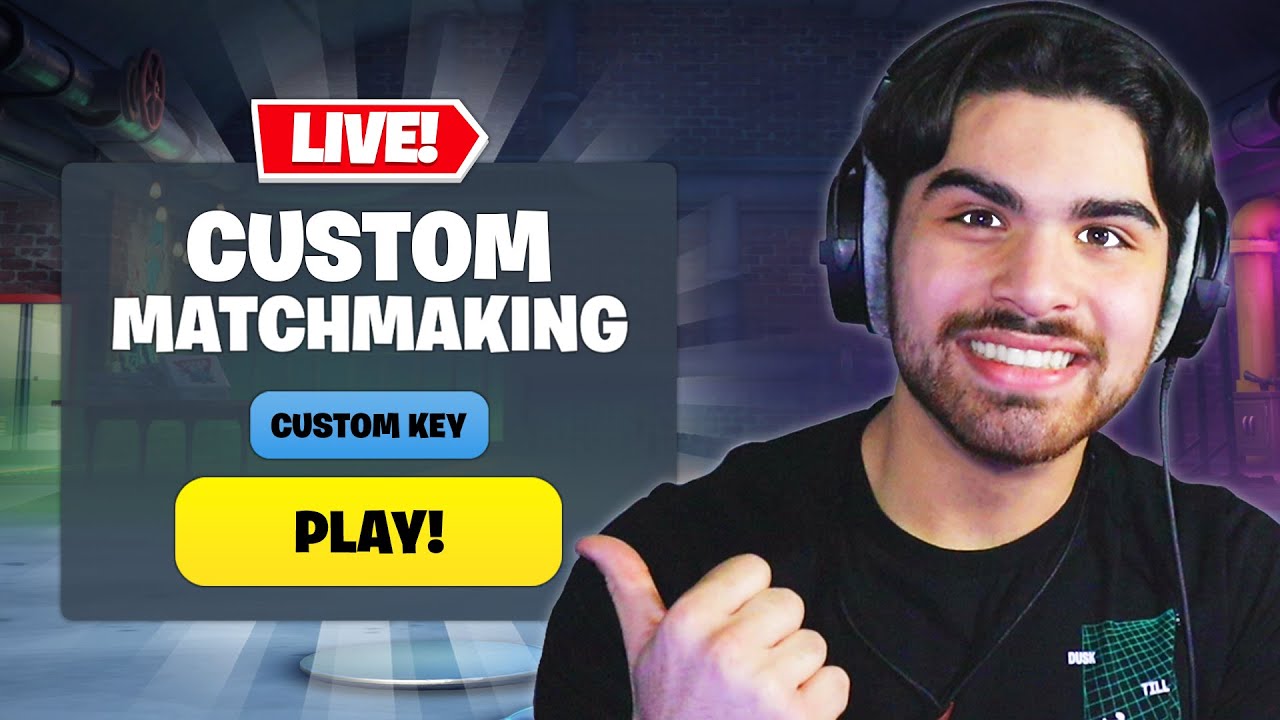 🔴live Custom Games With Viewers W Spunky Fortnite Youtube