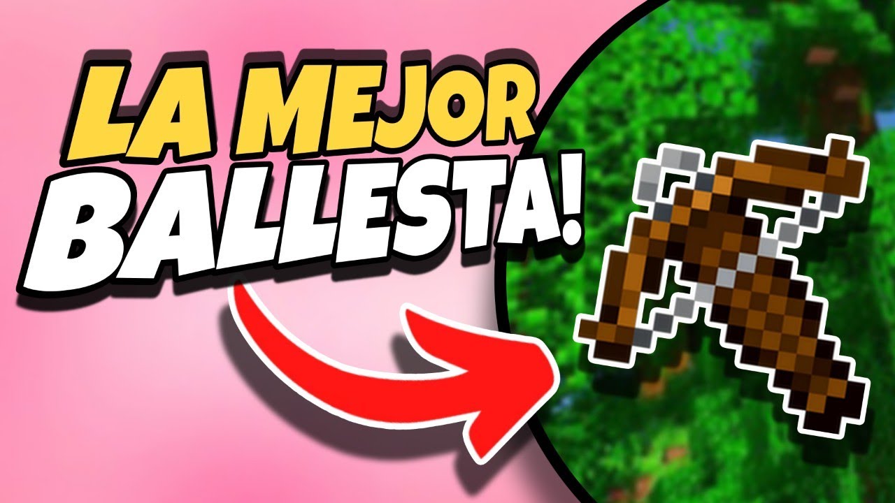 Guía de Cómo Tener LA MEJOR BALLESTA de Todo Minecraft 2024 - YouTube