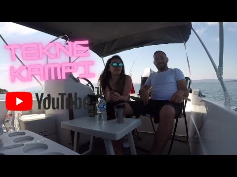 Tekne Kampı / İzmir Bostanlı'dan Urla Yassıca Ada Tekne Seyri - Balık Avı Yakala Pişir Adada 3 Gün