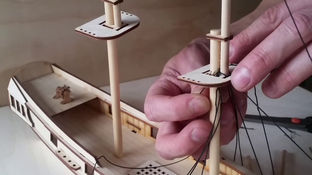Frigate rigging tutorial - YouTube