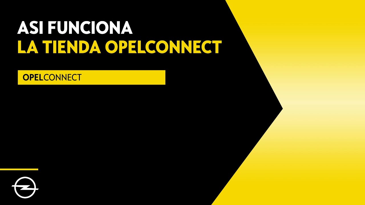 Opel Connect: Cómo funciona OpelConnect Store - YouTube