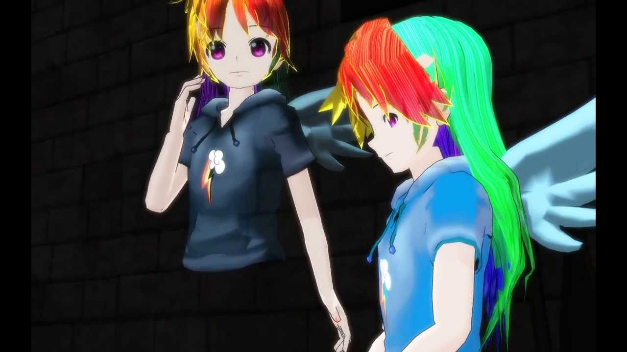 [MMD] Rainbow Dash-Old Doll [MLPxCupcake] - YouTube