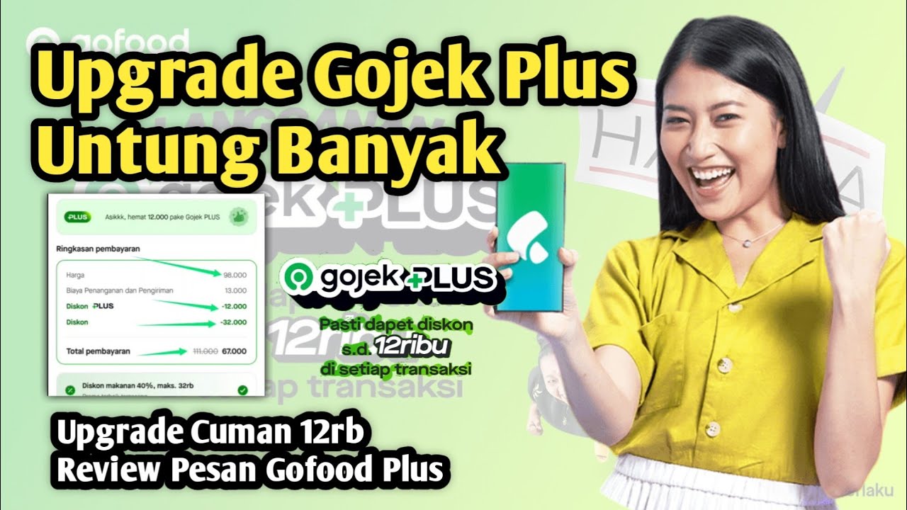 Cara Pesan Go Food Dan Upgrade Gojek Plus | Cara Dapat Promo Gofood ...