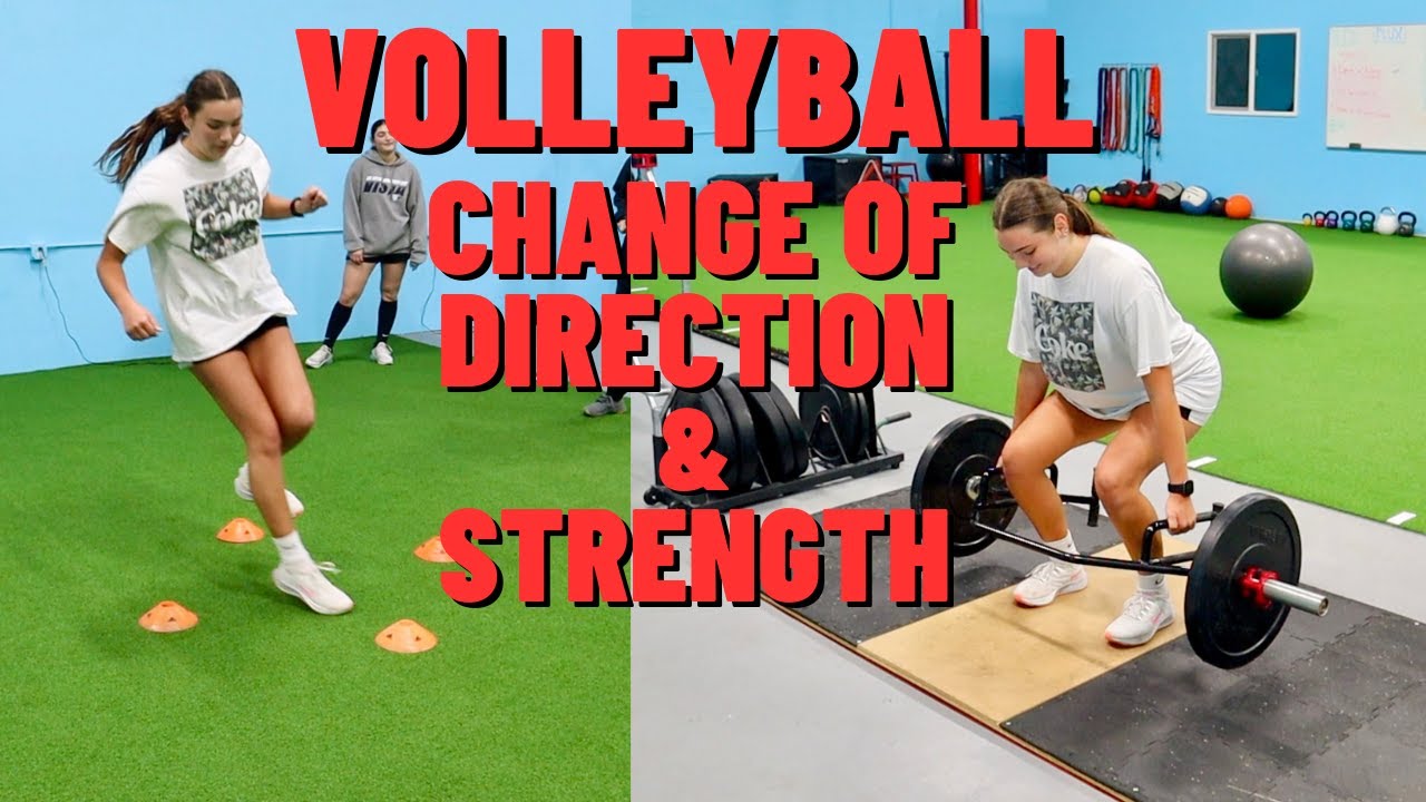 Volleyball Change Of Direction | Volleyball Performance Gym Workout ...