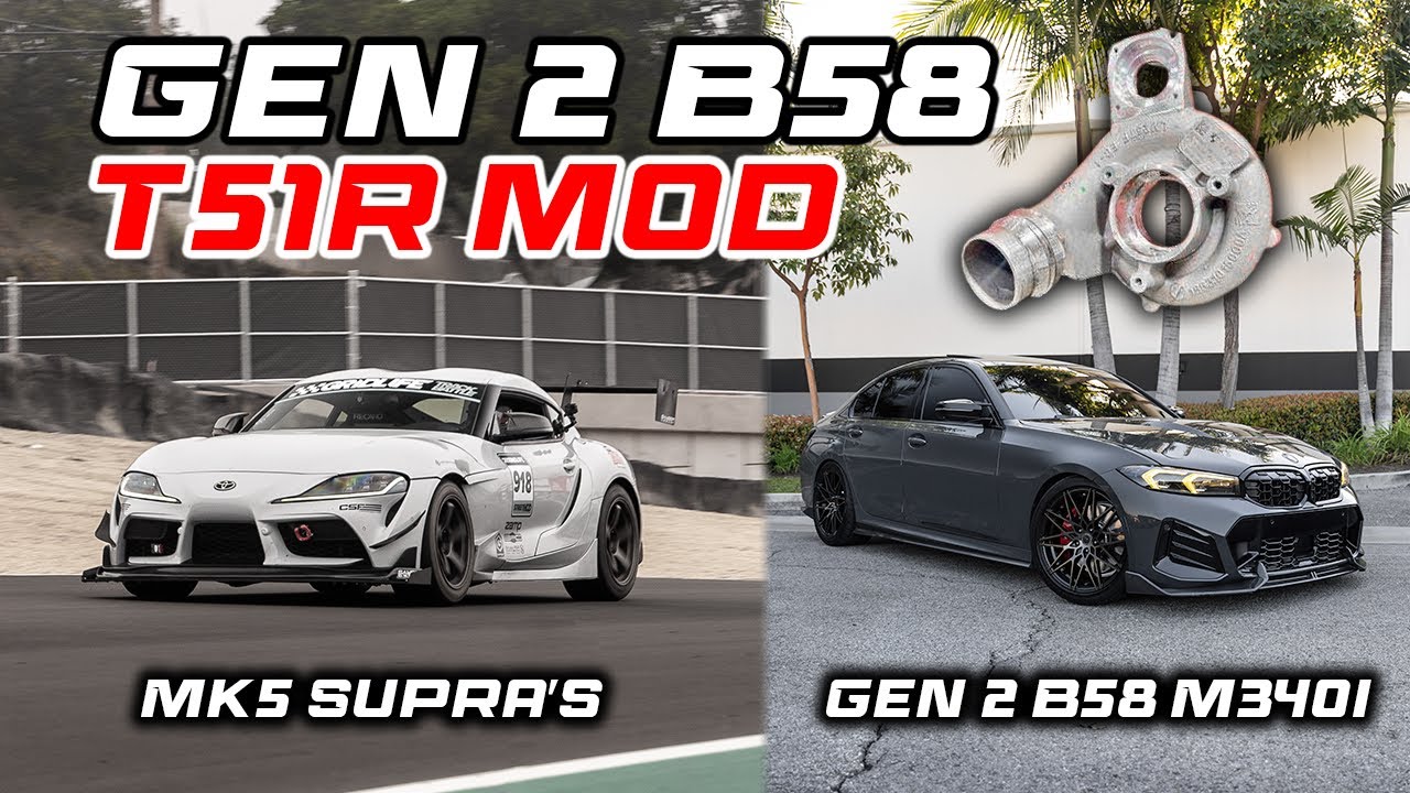 T51R Mod - MUST DO for all MK5 Supras and BMW 340 (G20) - YouTube