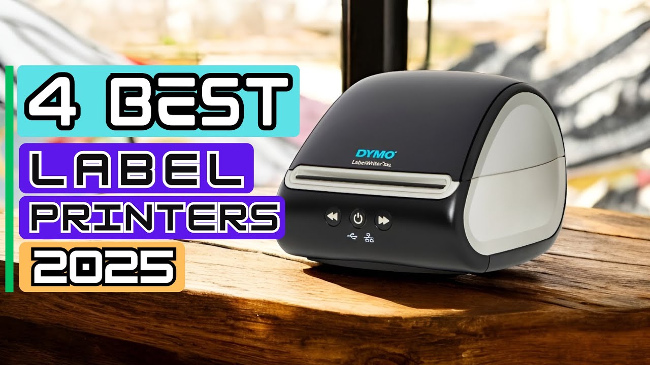 Best Label Printer 2025 | The 4 Best Label Printer for Small Business - YouTube