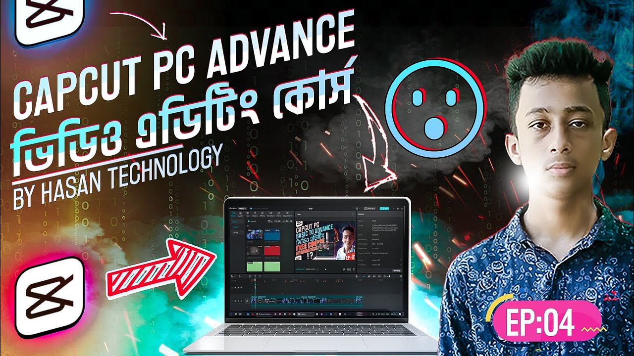 CapCut PC Free Basic To Advance Video Editing Course|Ep-4|Video Editing Tutorial|Capcut PC ...