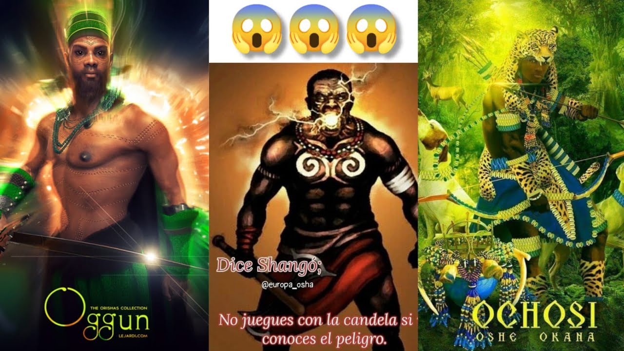 Oggun y Oshosi Pretendían La Mujer de Shango 😨 - YouTube