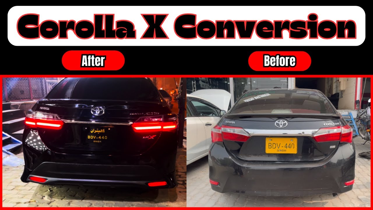 Corolla X Conversion | Toyota Corolla Modification | Toyota Corolla ...
