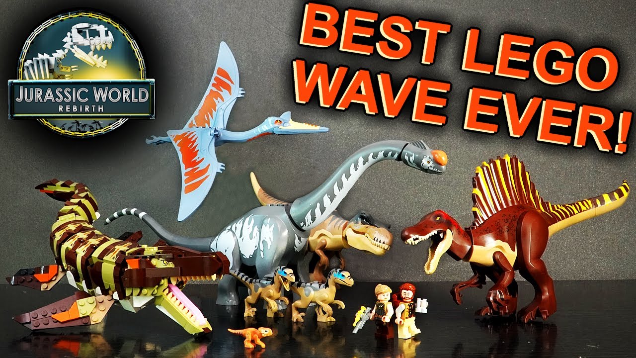 I Mixed Bricks from 5 LEGO JW REBIRTH Sets! - a Review - YouTube