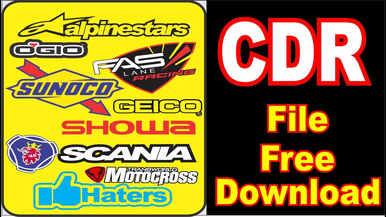 Corel Draw CDR File || How to Print From It | Sticker CDR File Free ...