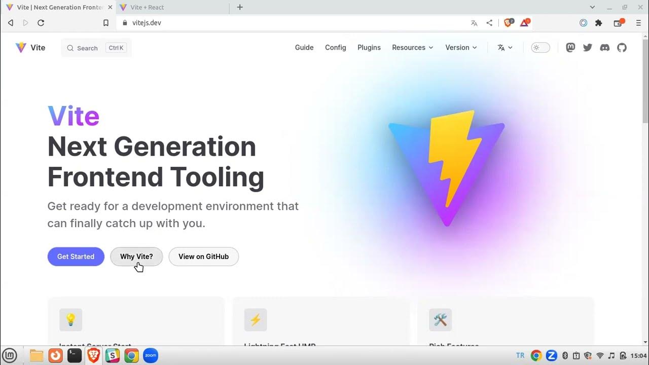 Hızlı ve Etkili: Vite.js ile React Projesi Nasıl Oluşturulur? - YouTube