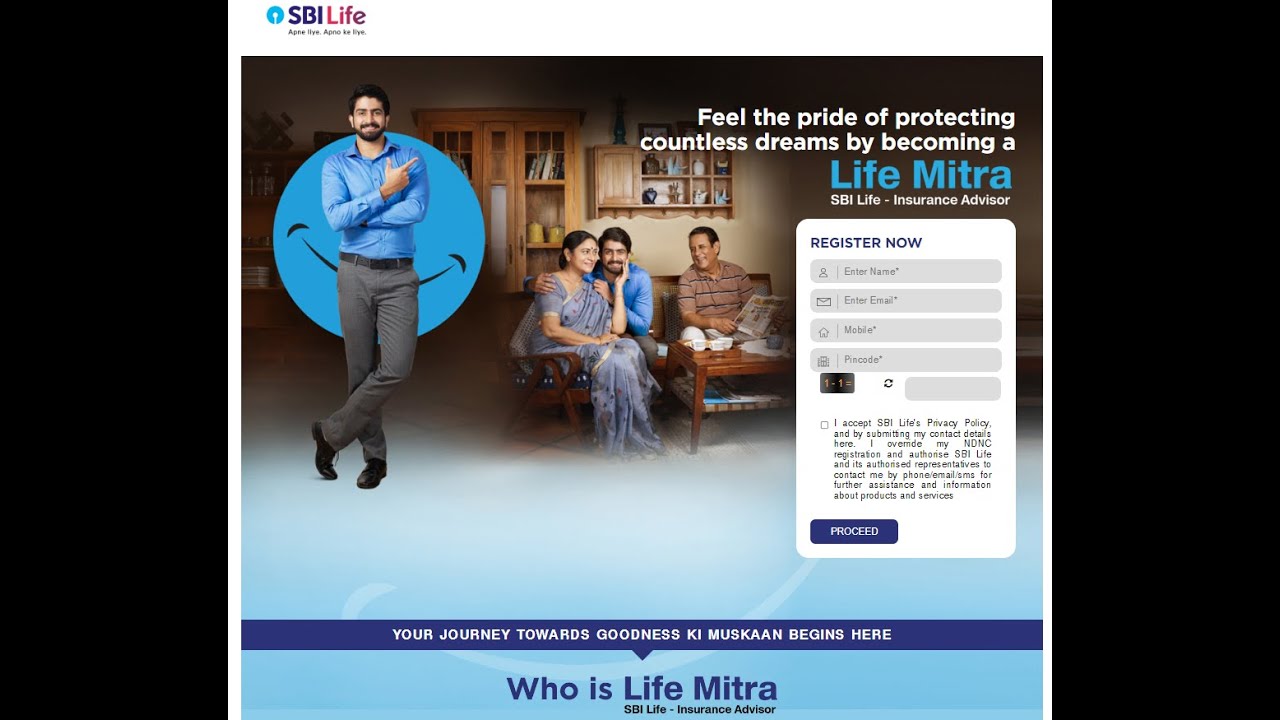 SBI Life Mitra Job Application - YouTube