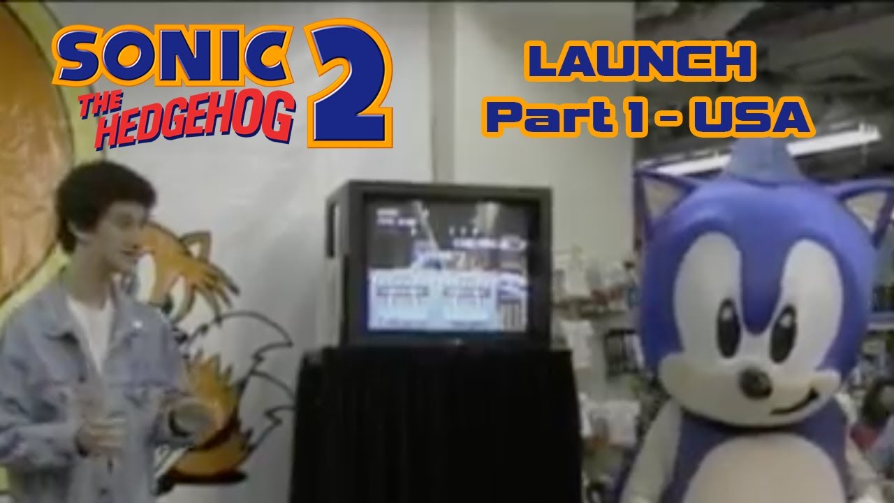 Sonic the Hedgehog 2 Launch (Sonic 2sDay) - Part 1 USA - YouTube