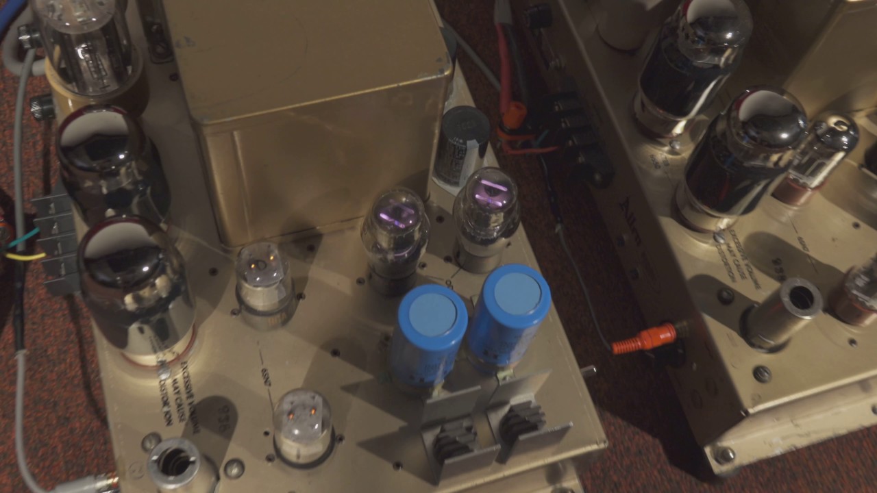 Allen Model 90 Organ Amplifiers - YouTube