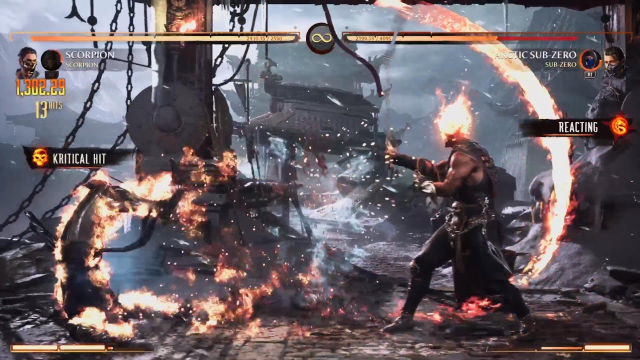 Scorpion vs Arctic Sub Zero 【Mortal Kombat 1 Invasion Boss】- Boss ...