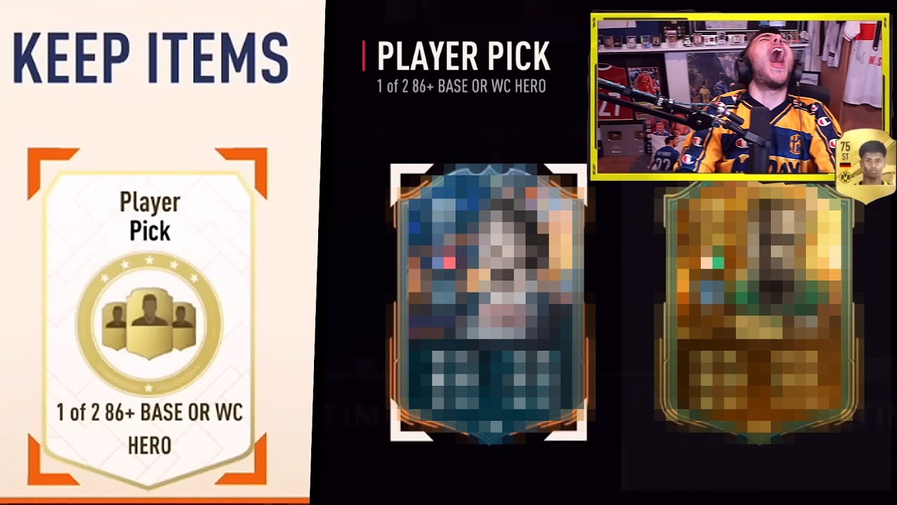 INSANE HERO Player Pick On My RTG!! - YouTube