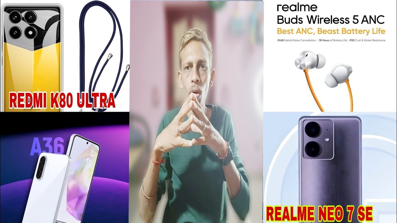 REALME NEO 7 SE ! REDMI K80 ULTRA SPEC! ASUS TUF GAMING 2025! REALME WIRELESS BUDS 5! AK WORLD ...