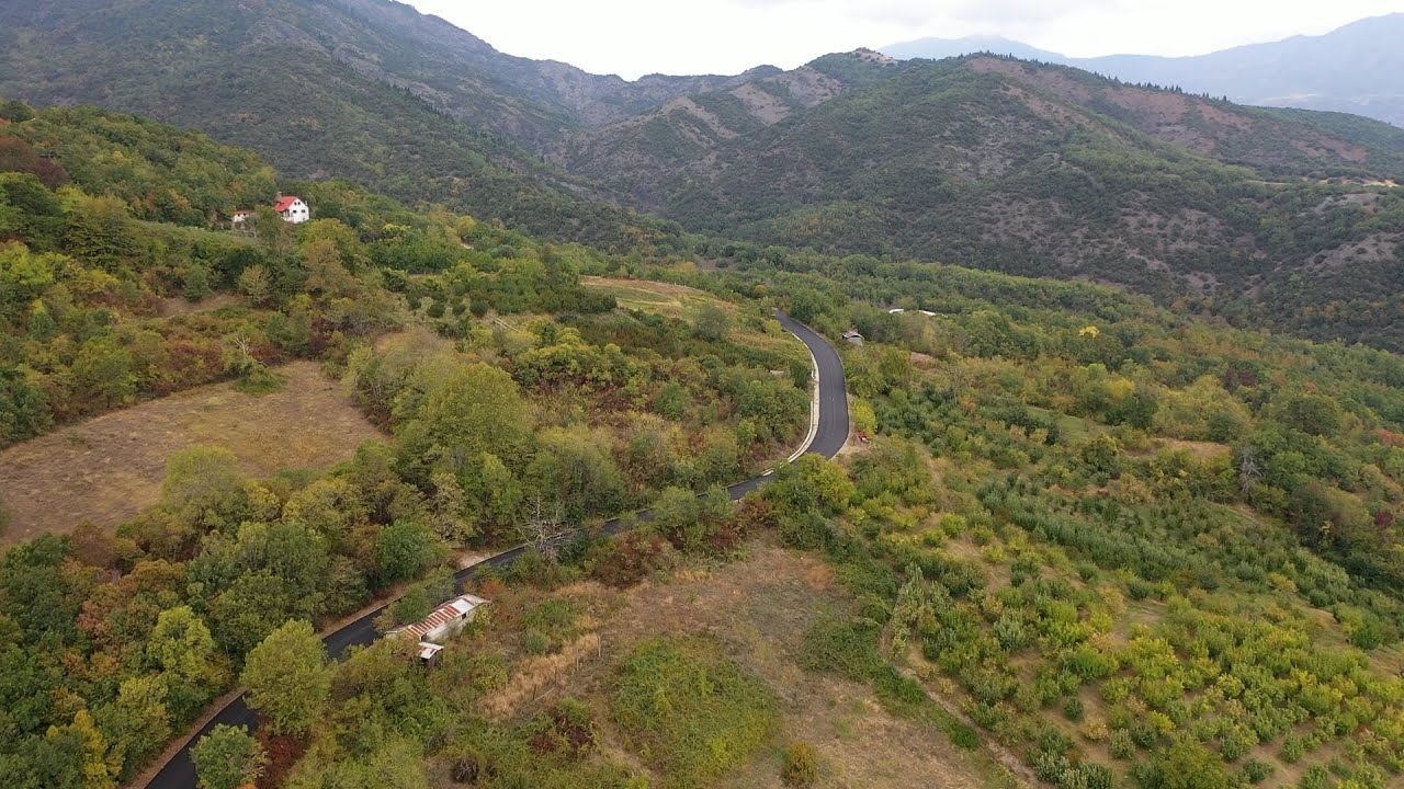 Τον δρόμο προς Καστανιά ασφαλτόστρωσε η Περιφέρεια Θεσσαλίας - YouTube