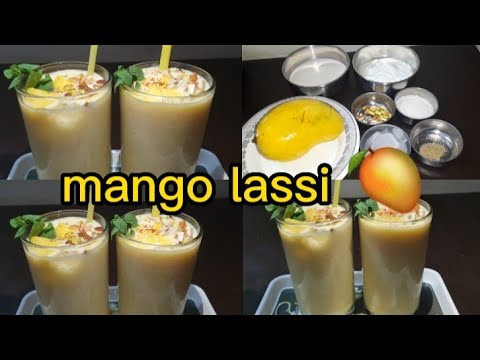 Mango Lassi with Fresh Mangos | Authentic Recipe with Yoghurt By ...