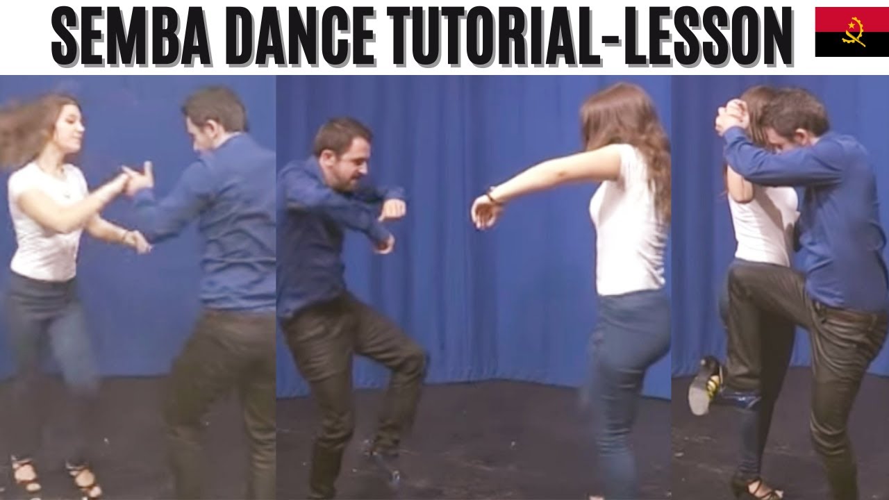 🇦🇴Semba dance tutorial lesson step by step and great performance ...