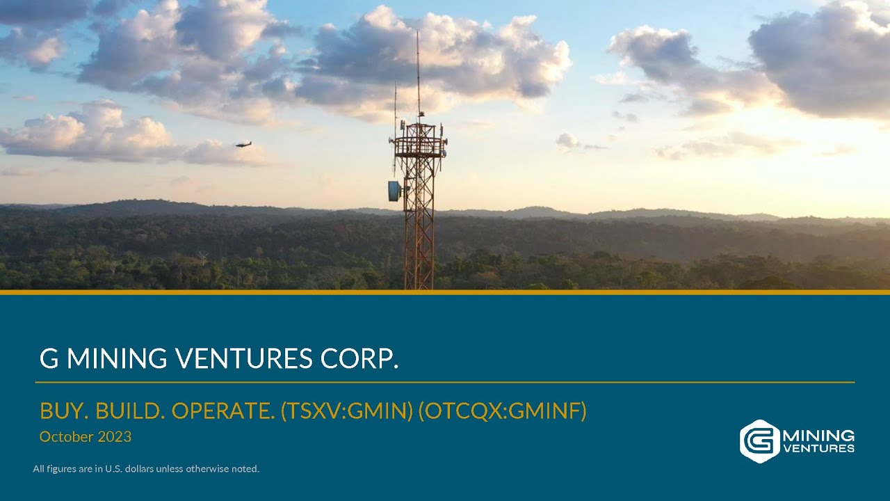 G Mining Ventures Corp. (OTCQX: GMINF | TSXV: GMIN): Virtual Investor ...