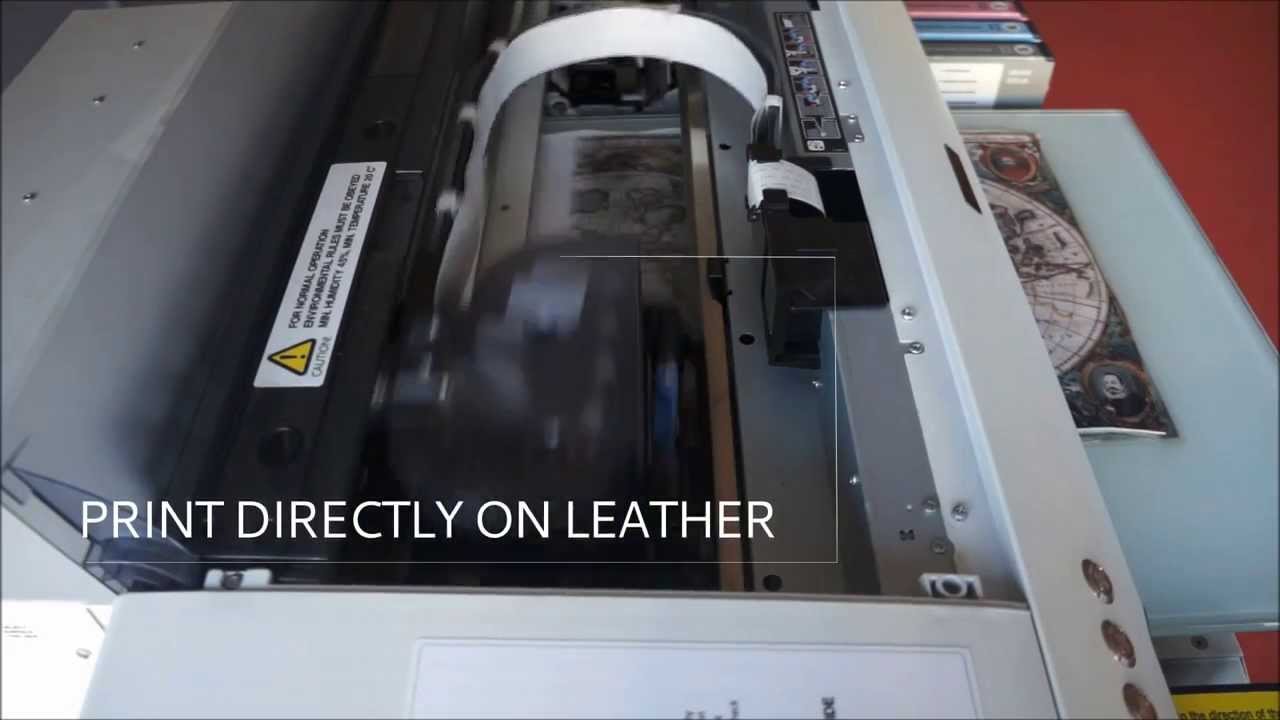 DTS Impresora UV directa al sustrato Azon UV TT - YouTube