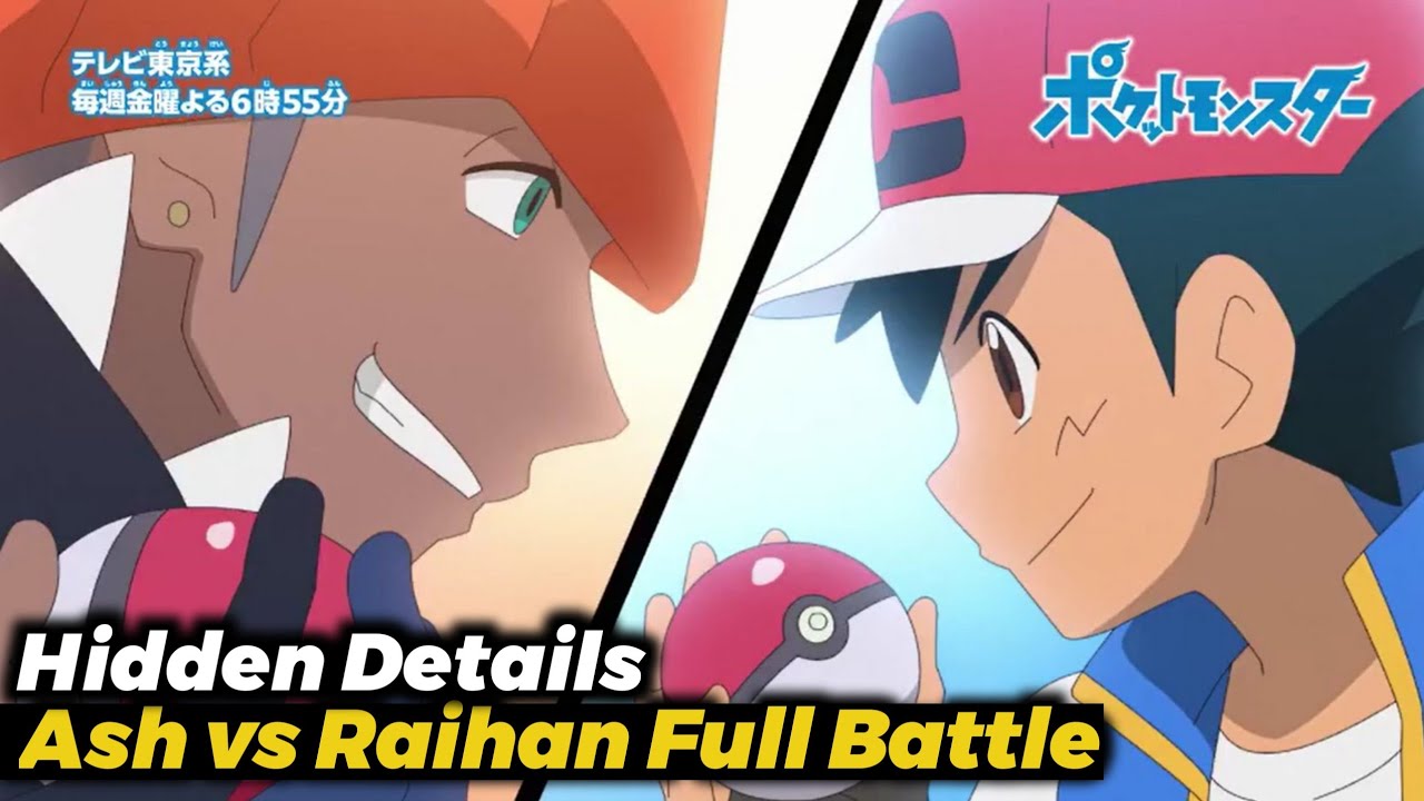 I Watched Ash vs Raihan Full Battle in 0.25X Speed | Ultimate Journeys ...