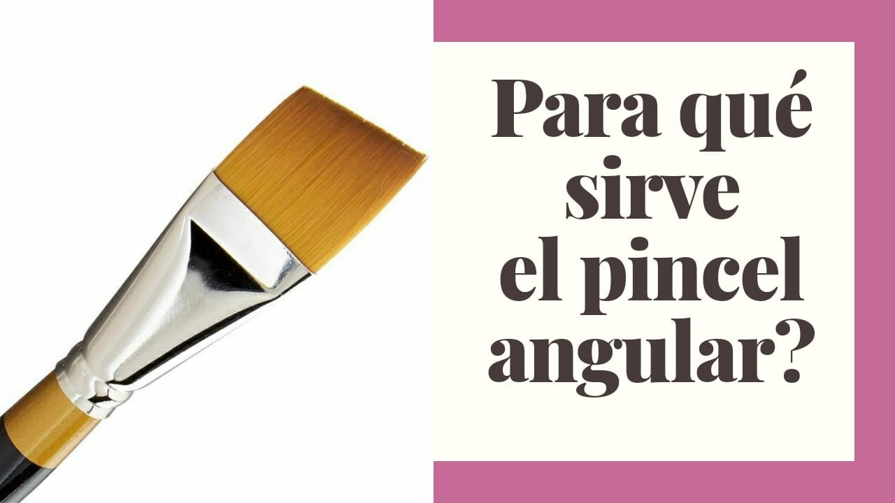 Para qué sirve el pincel angular? - YouTube