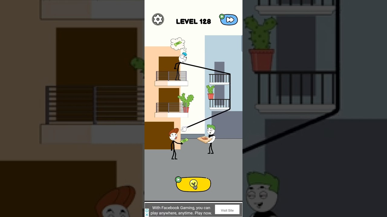 Thief puzzle game | Thief puzzle games video | level - 128 #shorts # ...