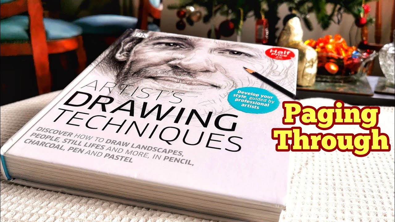 Artist's Drawing Techniques/ Paging Through - YouTube