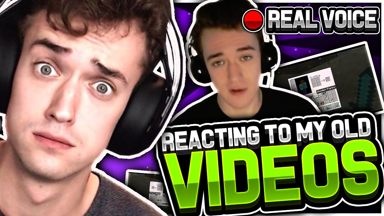 REACTING TO MY OLD VIDEOS (CRINGE ALERT) - YouTube