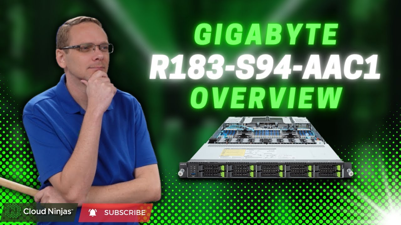 Gigabyte R183-S94-AAC1 Server Overview: Intel Xeon 4th & 5th Gen ...