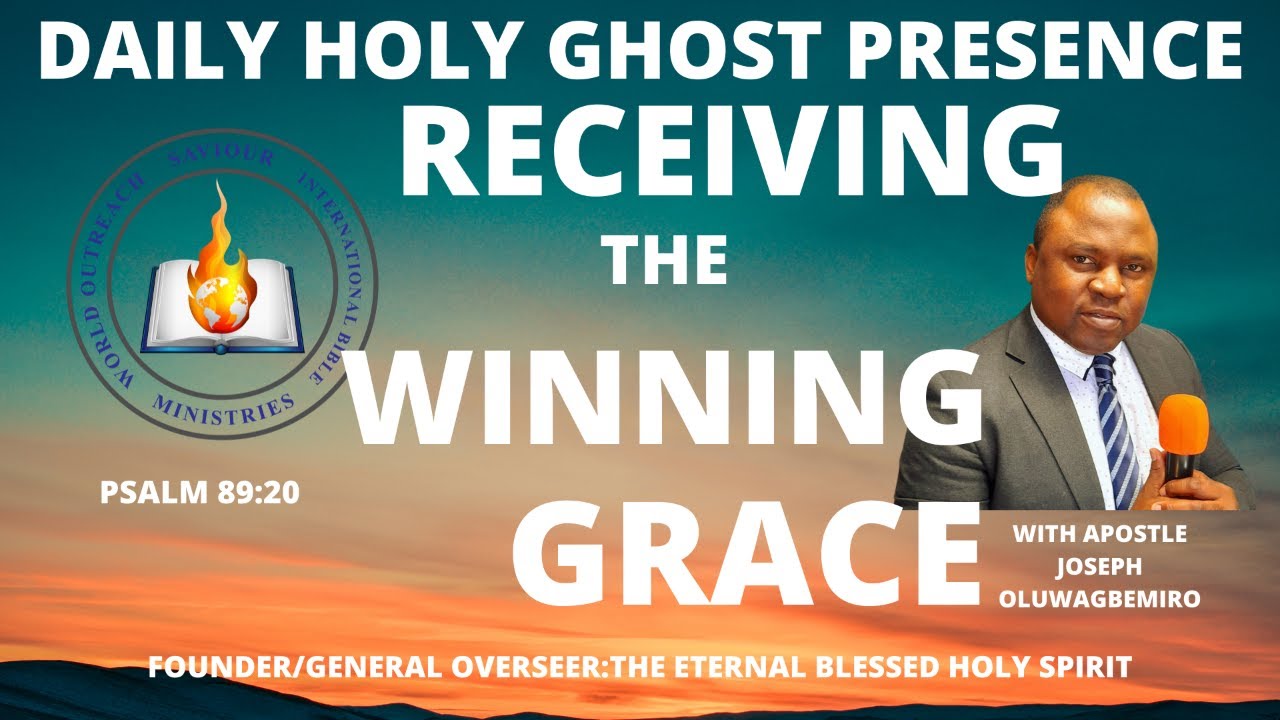 RECEIVING THE WINNING GRACE - YouTube